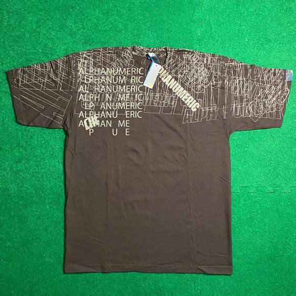 Shirts | Vintage Alphanumeric A Brand Logo Brownceramic | Poshmark